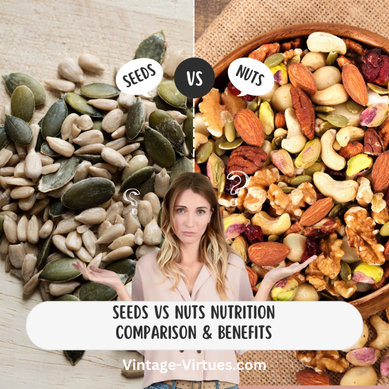 Seeds vs Nuts Nutrition Comparison & Benefits – Vintage Virtues
